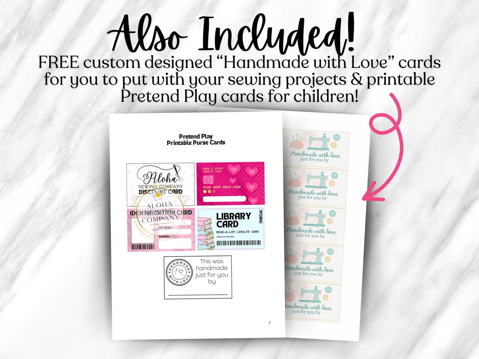 Free Card Wallet Sewing Pattern (PDF) + Easy Video Tutorial – Aloha ...