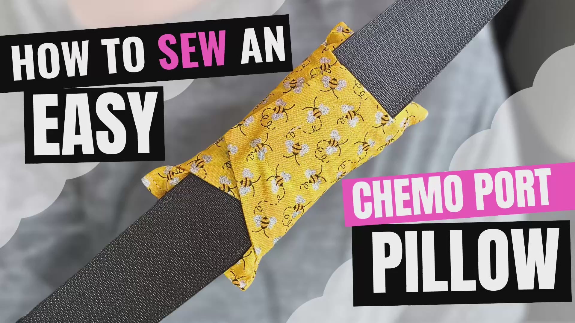 🧵 EASY 🧵 Beginners Port Pillow PDF Sewing Pattern | Surgery Recovery ...