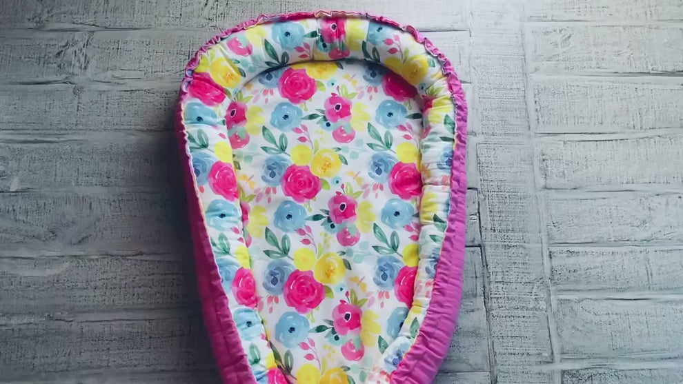 🍼 EASY 🍼 Beginners Newborn BABY NEST LOUNGER Sewing Pattern – Aloha ...