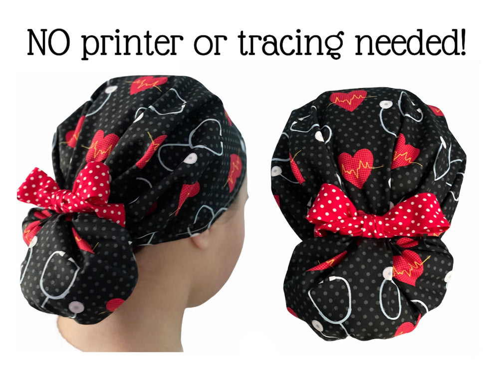 🌸 EASY 🌸 Beginners Reversible SCRUP CAP PDF Sewing Patterns 🖨️ – Aloha ...